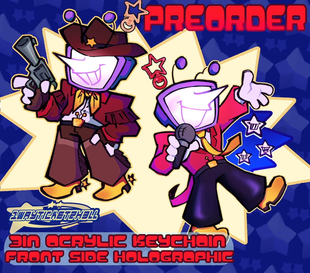 DELTARUNE - MR Ant Tenna Acrylic Keychains PREORDER - Etsy