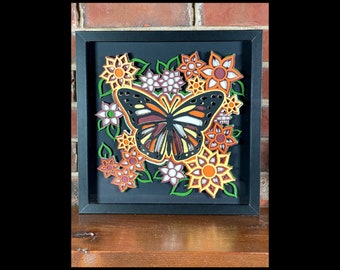 Butterfly Shadow Box - Etsy