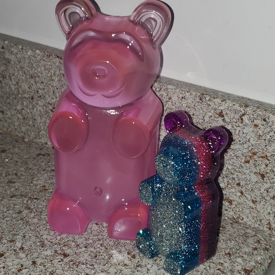King Gummy Bear Resin Set King & Small Included Colors of Your Choice ...
