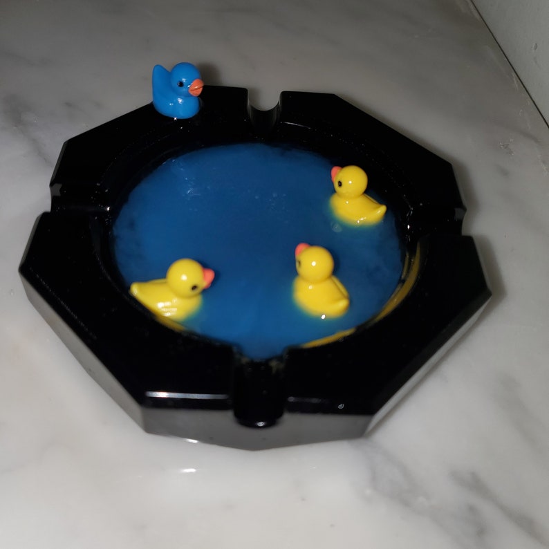 Handmade Resin Duck Ashtray Micro Ducks Ornamemtal Home - Etsy