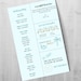 Beach Wedding Printable Wedding Programs Destination Wedding Program ...