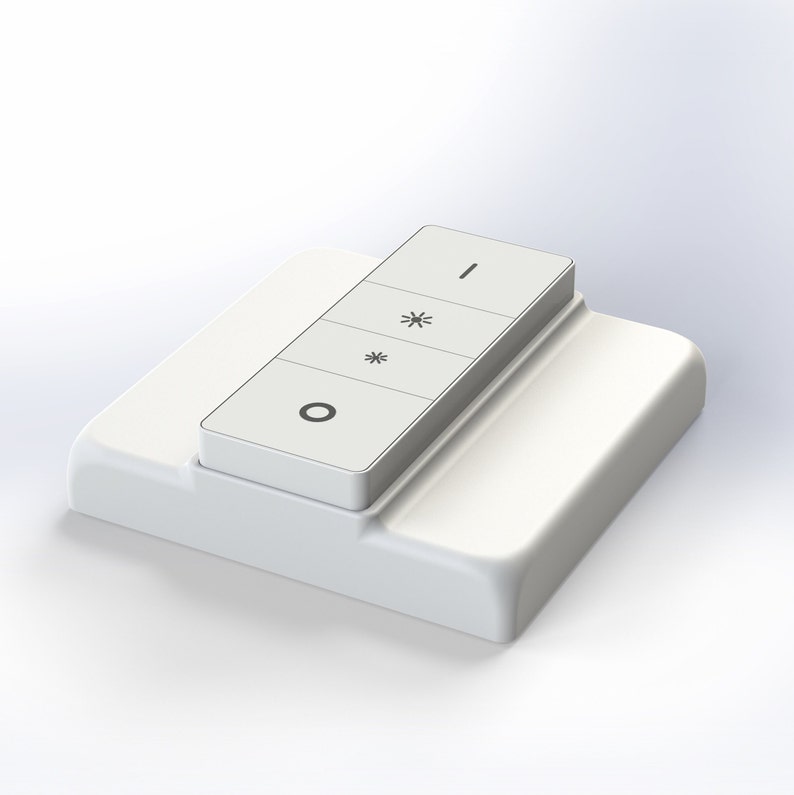 Magnetic Philips Hue Dimmer Cover Plate: UK Light Switch - No Screws ...