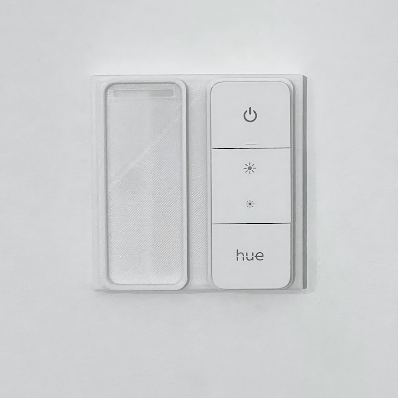 Magnetic Philips Hue Dimmer Cover Plate: UK Light Switch - No Screws ...