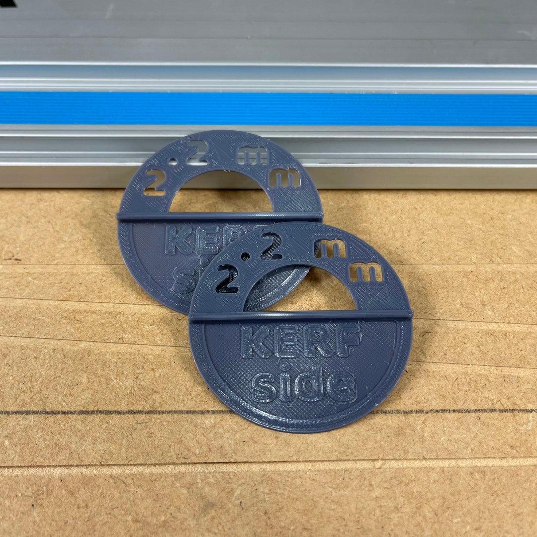 Kerfside Cutting Jig: Track Saw Blade Kerf Spacer (pair) - Etsy