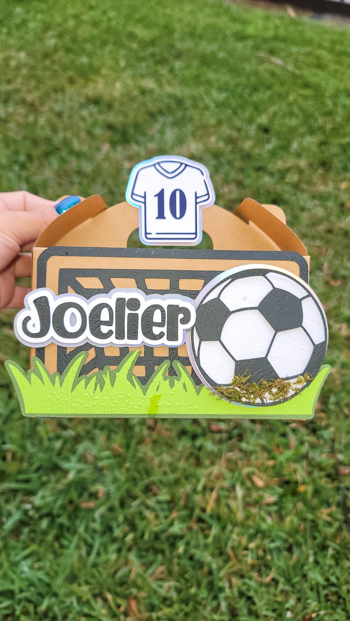 Soccer Favor Boxes, Soccer Gable Boxes - Etsy