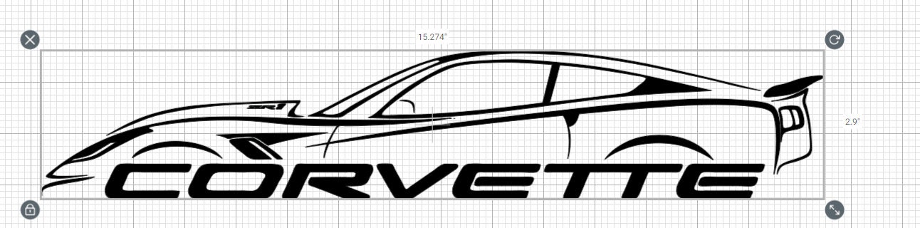 Corvette SVG | Etsy