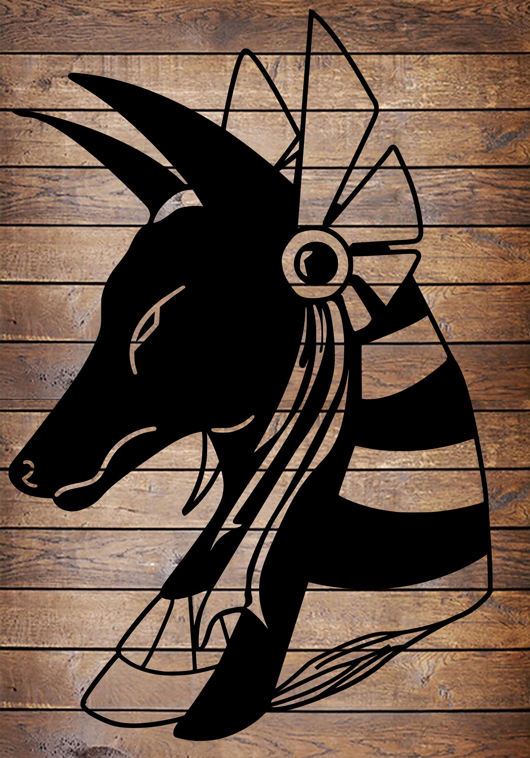 Ancient God Anubis SVG/PNG Cricut Vinyl NFL Vector Design Cutting File ...