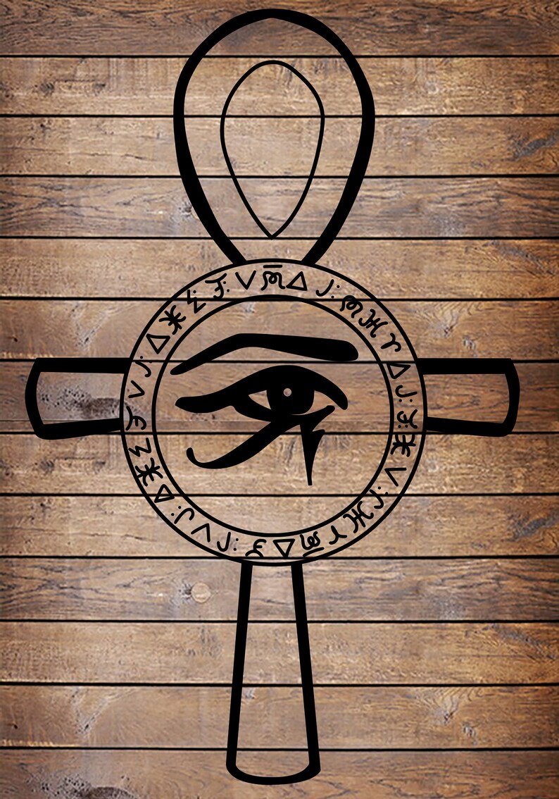 Ankh Egyptian Symbol of Life Stencil (Download Now) - Etsy