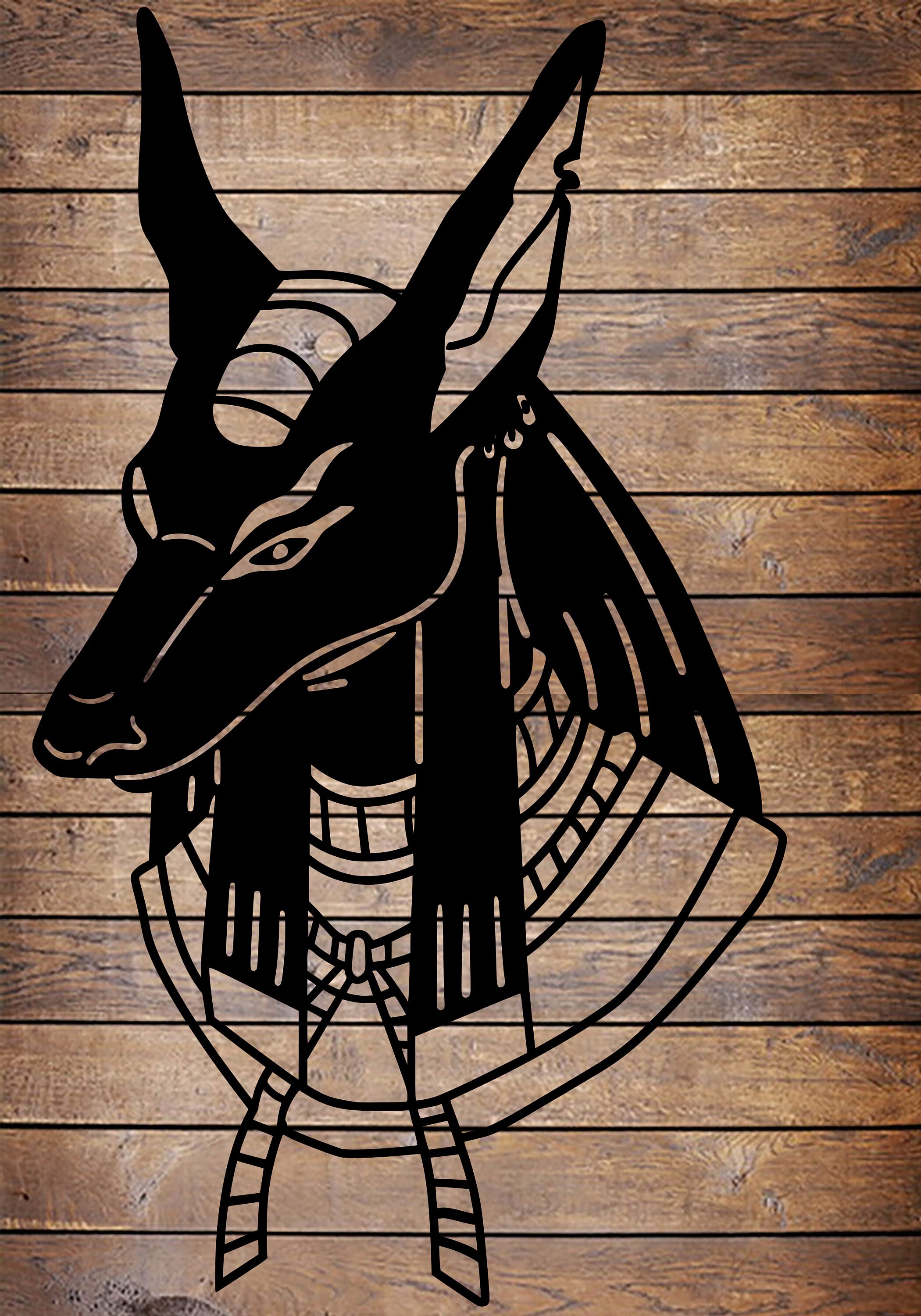 Ancient God Anubis SVG/PNG Cricut Vinyl NFL Vector Design Cutting File ...
