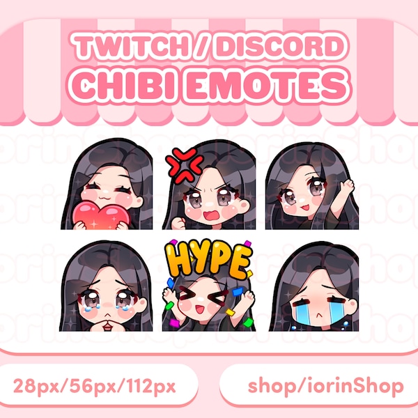 Twitch Emotes Black Girl Light Skin - Etsy
