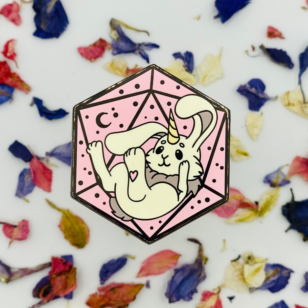 TTRPG Cutie Creatures: Almiraj Enamel Pin | Dnd Gifts - Etsy