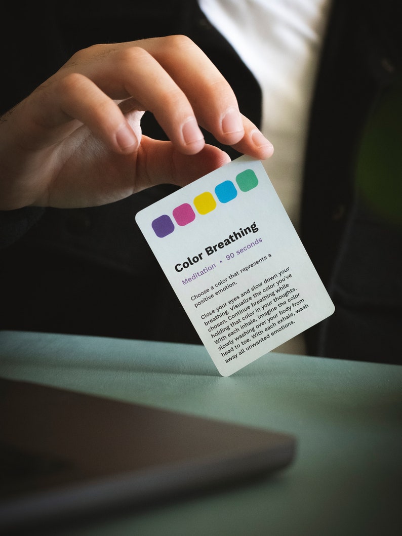 Mindful Mix Cards: 52-card Set for Mindfulness and Relaxation - Etsy