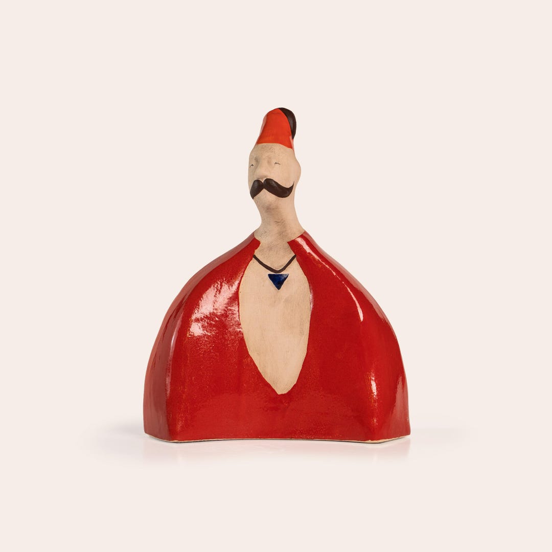Red Bully Bust - Etsy