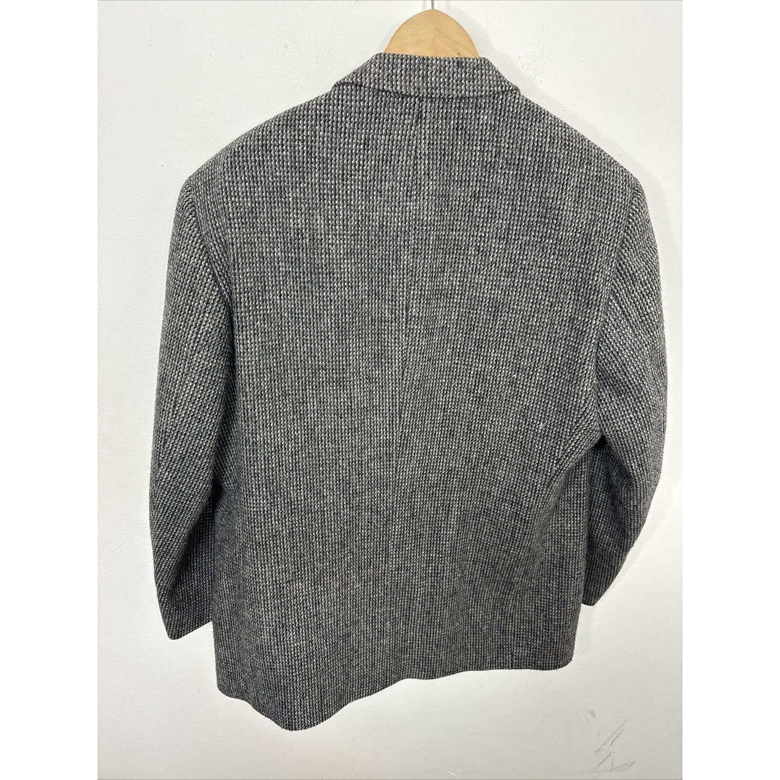 Harris Tweed Moores Mens 48 Gray Blazer Wool Sports Coat Scottish 3 ...