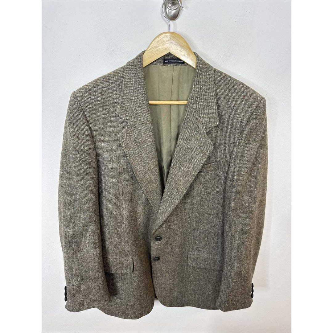 Magee Donegal Irish Tweed Green Gray Wool Men 38 Blazer Sports Coat - Etsy