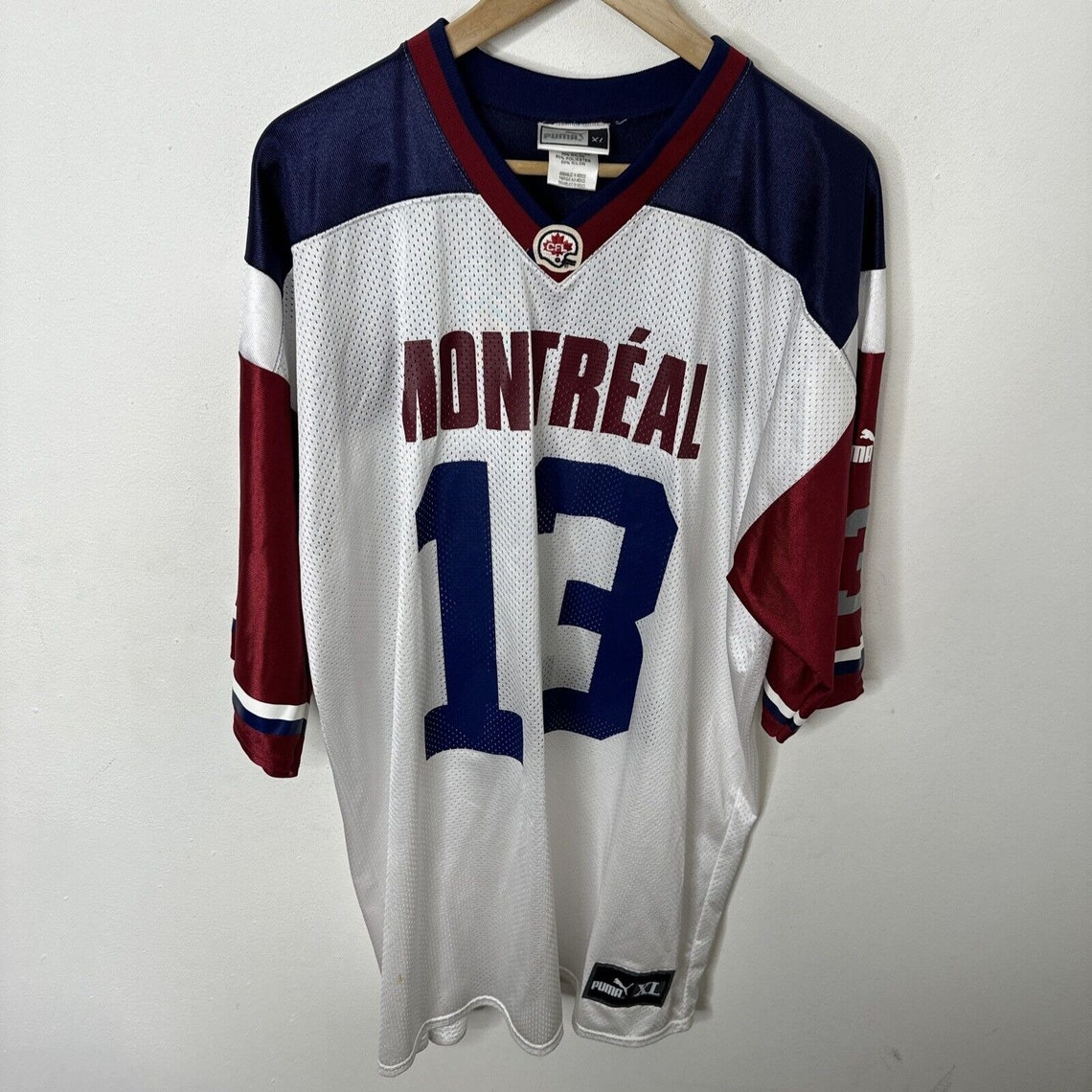 Montreal Alouettes Anthony Calvillo Men XL Football Jersey CFL Canadian ...