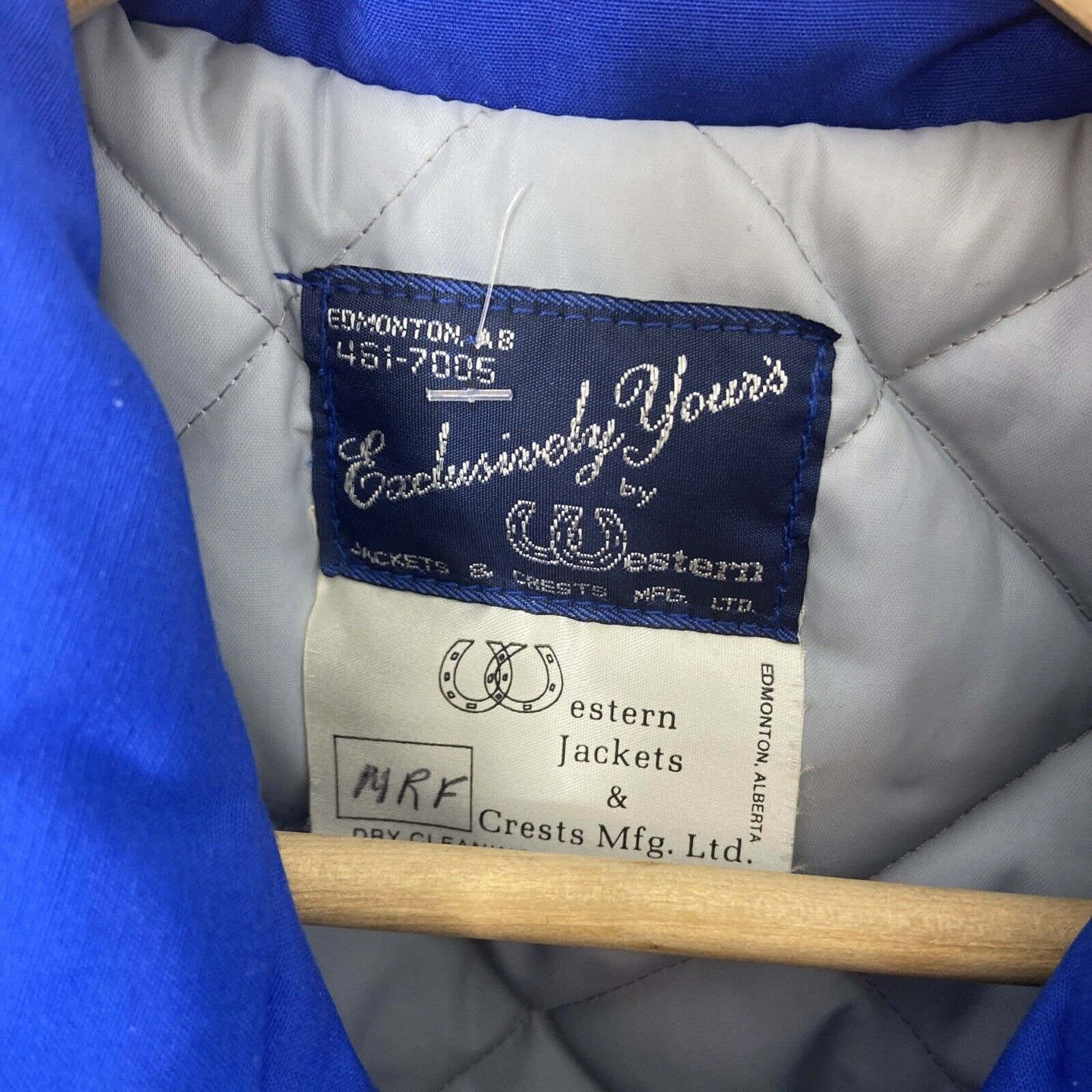 Vintage Esso Strathcona Oil Refinery Snap Jacket Mint Bomber Oil Men S ...