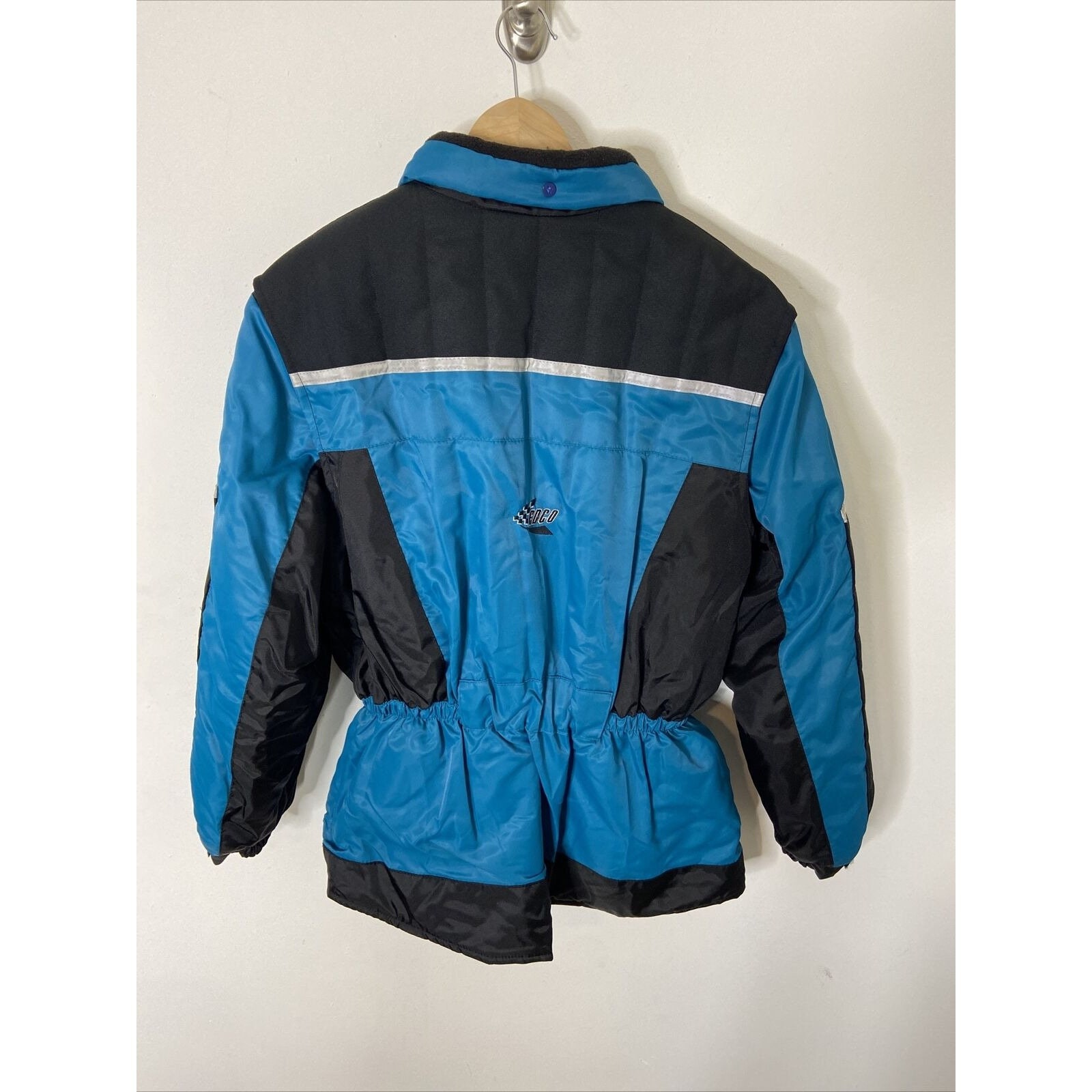 Edco Racing Motorsport Vintage Blue Jacket Men M Ski Snowboard ...