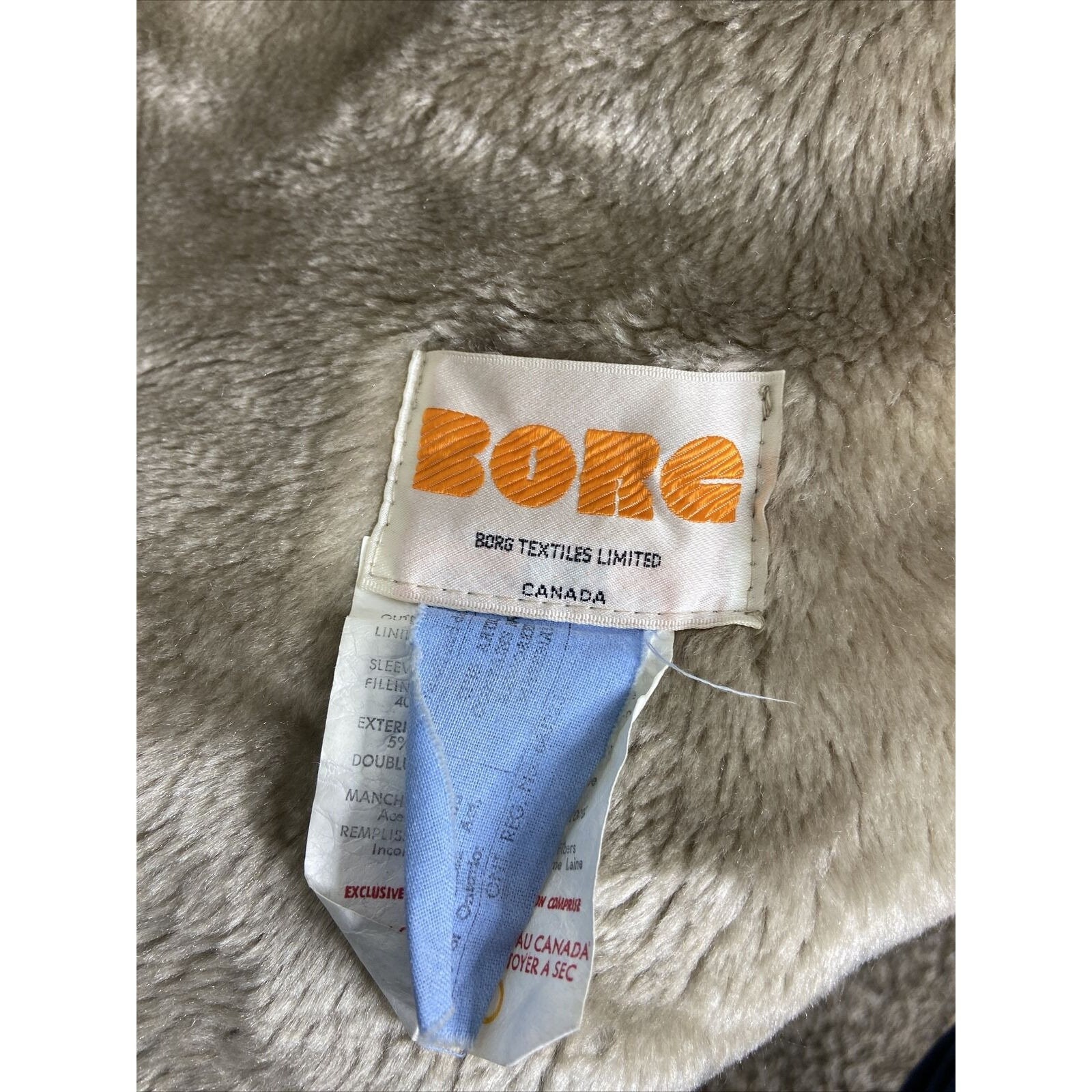 Vintage Simpsons Borg Sherpa Lined Woman 10 M Wool Duffle Coat Toggle ...