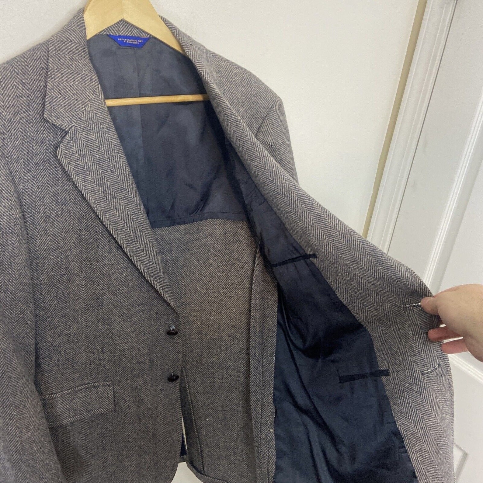 Pendleton Traditions Vintage Men 42 Wool Gray Blue Blazer Sports Coat - Etsy