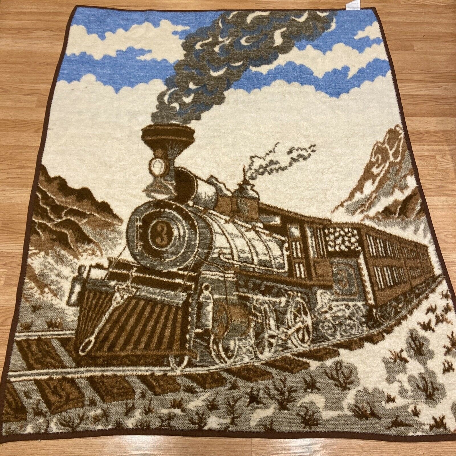 Vintage 1986 Vuteks Bahama Bear Blanket 60 - munimoro.gob.pe