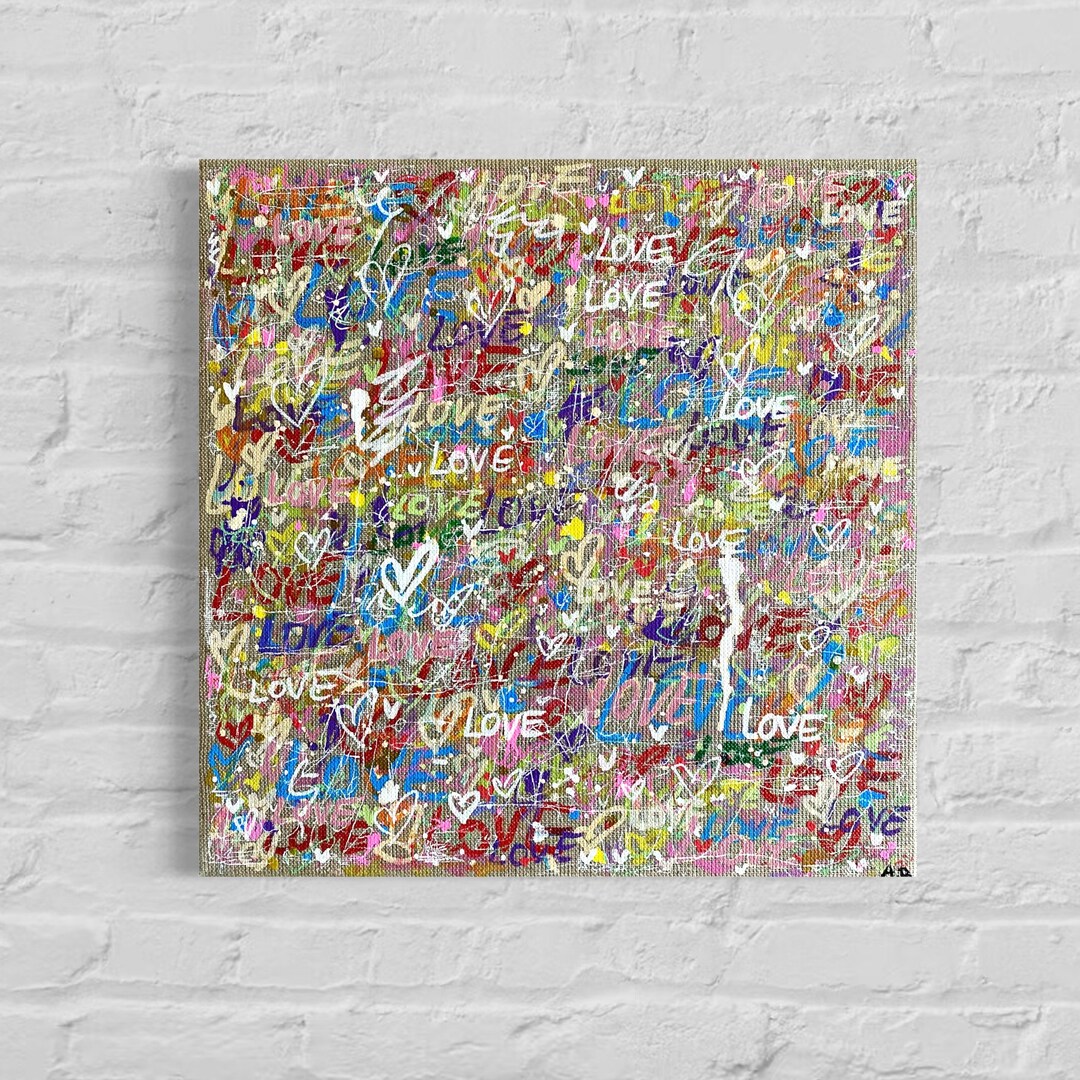 Abstract Pictures, Hand-painted Pictures, Abstract Painting, Acrylic on ...