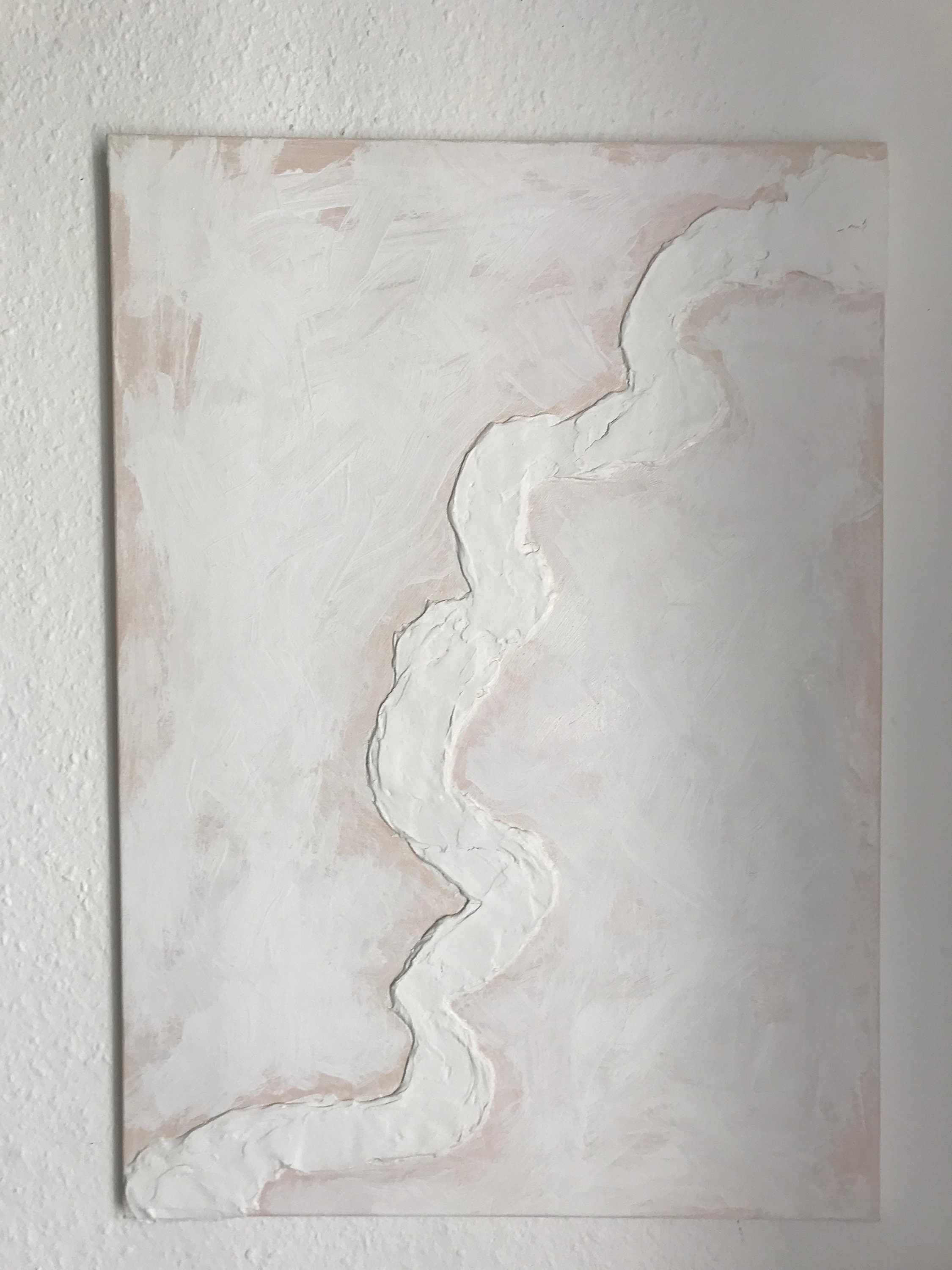 Minimalist Paintings Structure on Canvastextured Canvaswall - Etsy