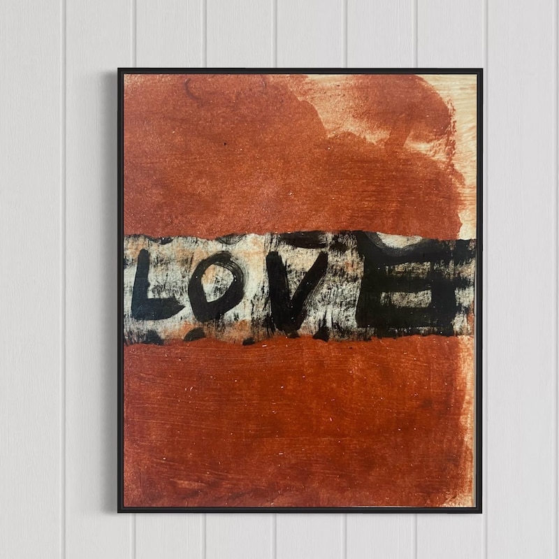 Bild abstrakt braun - Etsy.de
