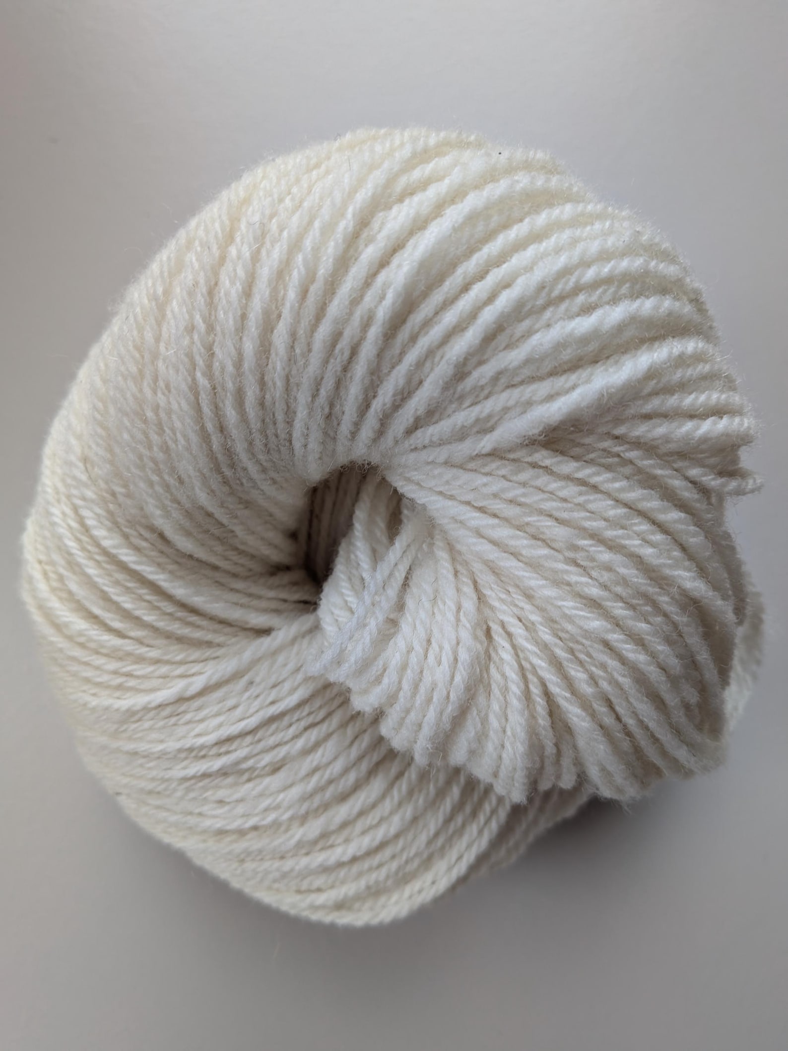 Yarn - 100% Shetland Sheep Wool - 100g White - Etsy