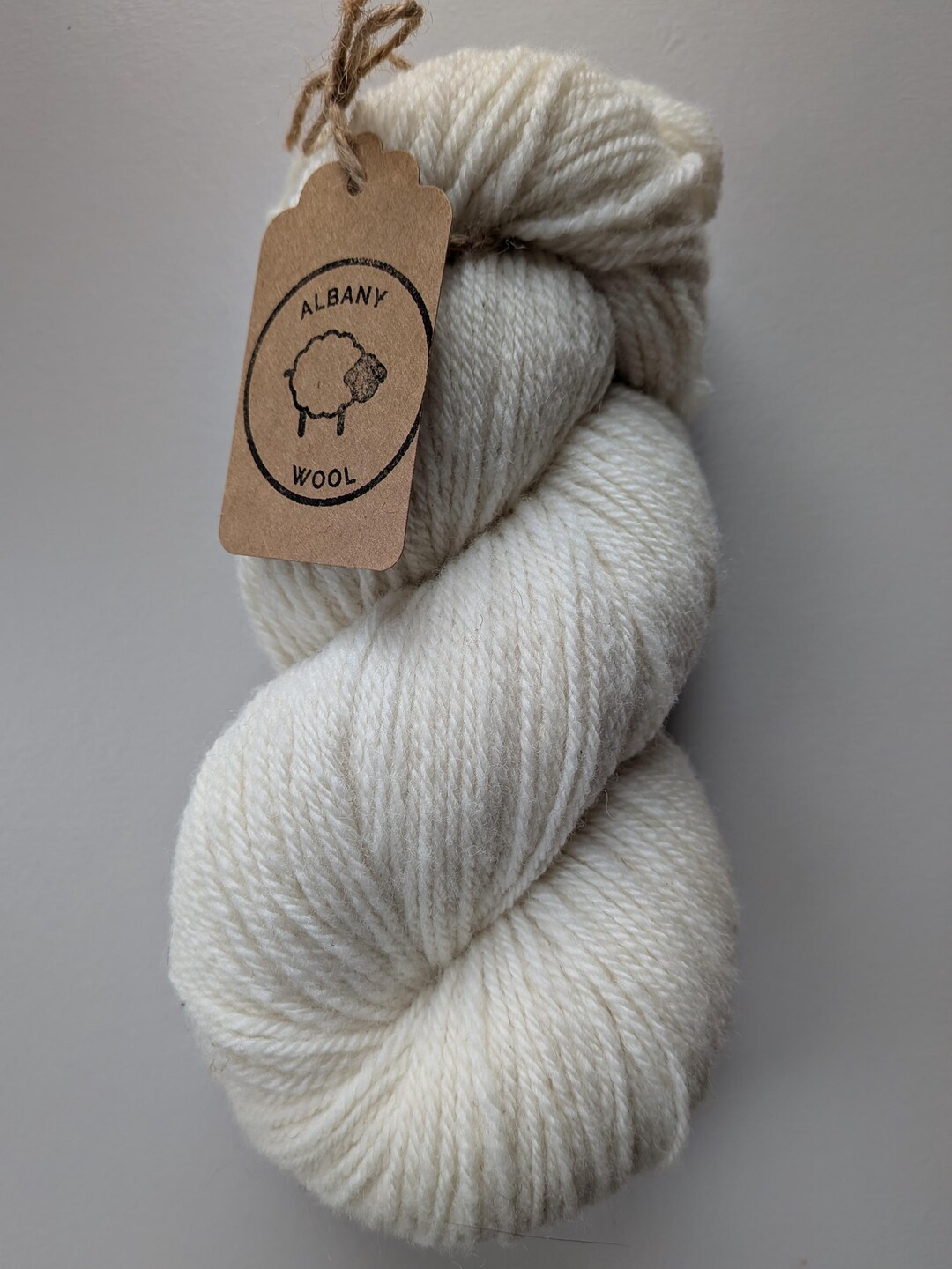 Yarn - 100% Shetland Sheep Wool - 100g White - Etsy