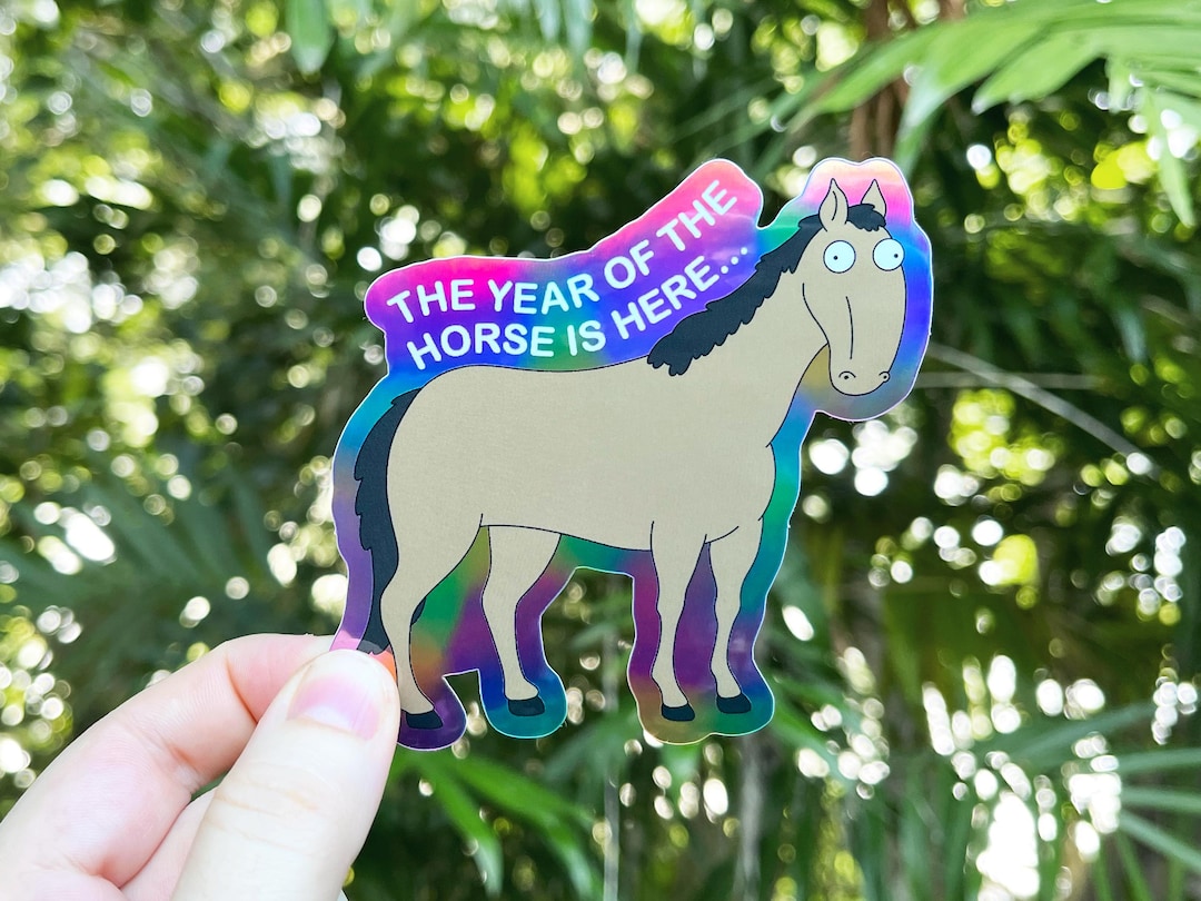 Luna New Year of the Horse Family Guy Meme Funny Sticker - Etsy
