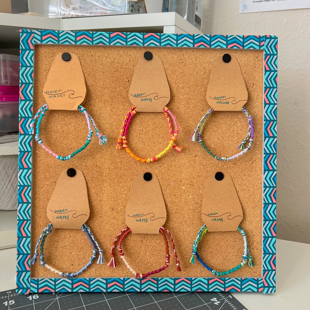 Simple Knotted Multicolor Friendship Bracelet/ Anklets - Etsy