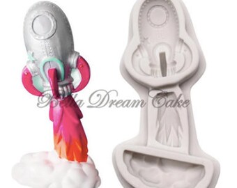 Rocket Space Mold - Etsy