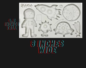 Rocket Resin Mold - Etsy