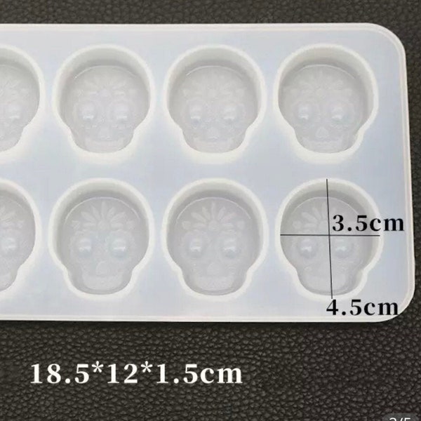 Sugar Skull Mold - Etsy