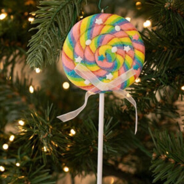Rainbow Lollipop - Etsy