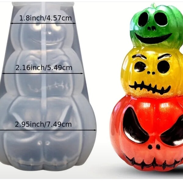 Stacked Pumpkins Mold - Etsy