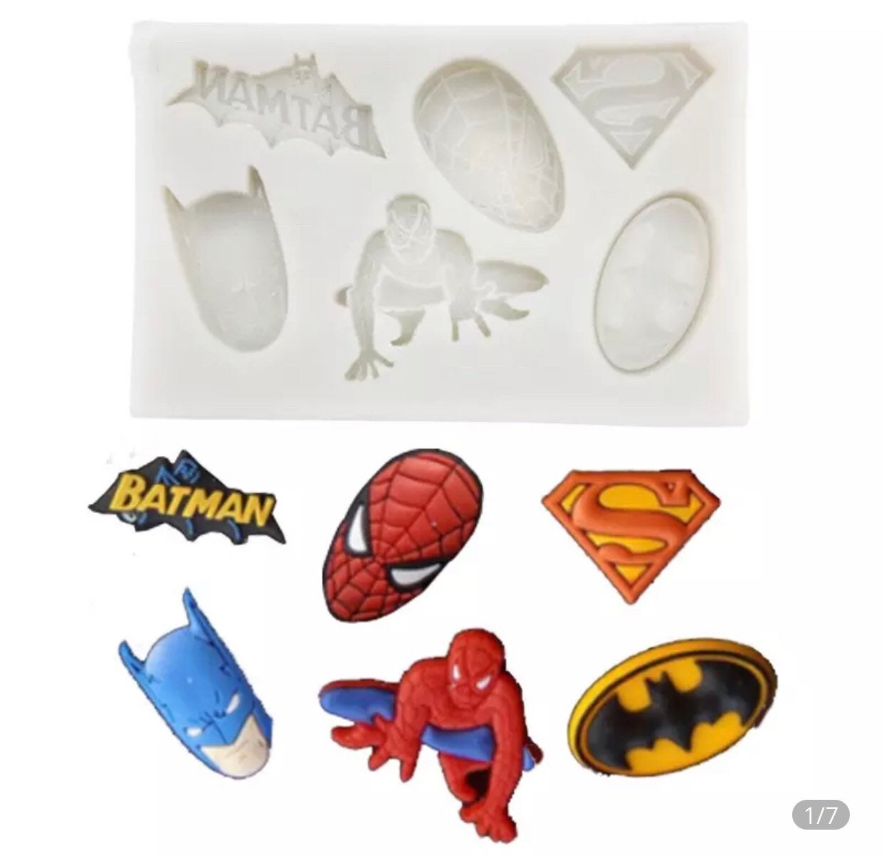 Spider Man Chocolate Mold