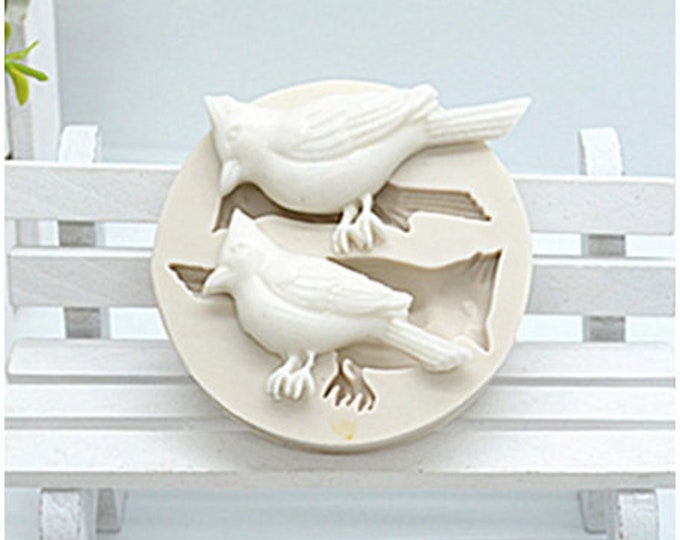 Silicone Mold Redesign With Prima BIRD 5x10 - Etsy