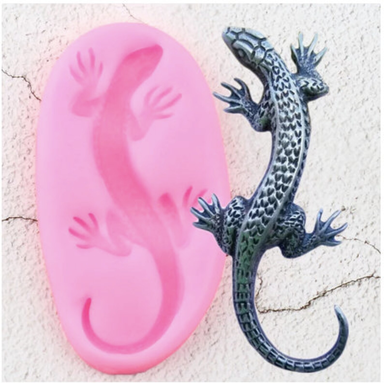 Lizard mold gecko mold hiking mold camping mold silicone mold | Etsy