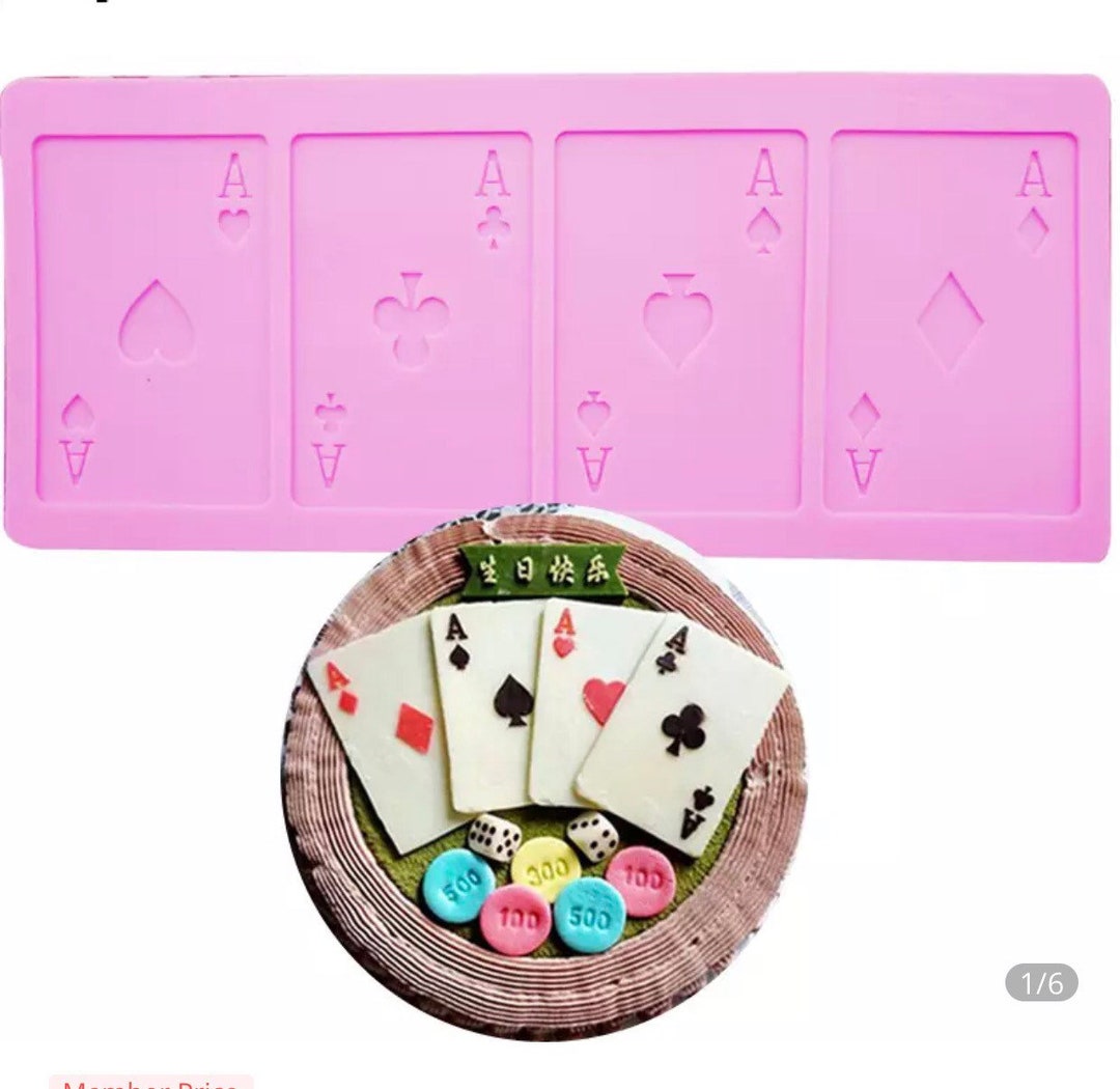 Playing Cards Mold - Etsy