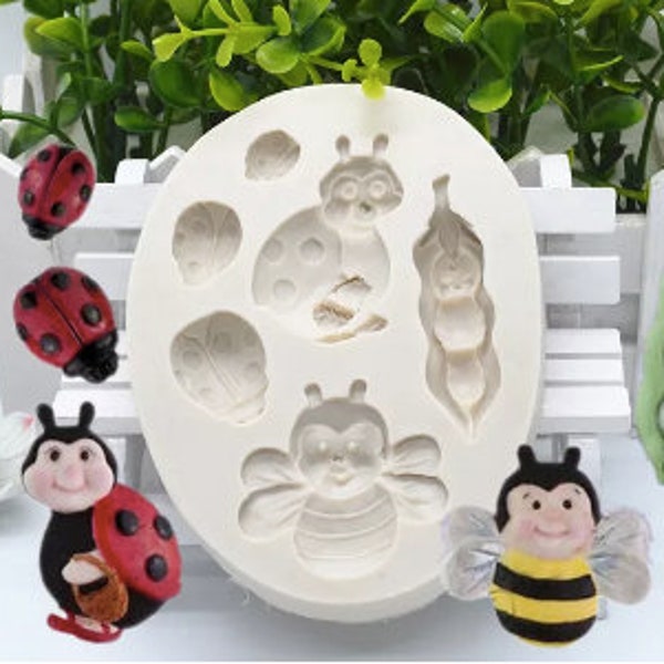 Fondant Ladybug - Etsy