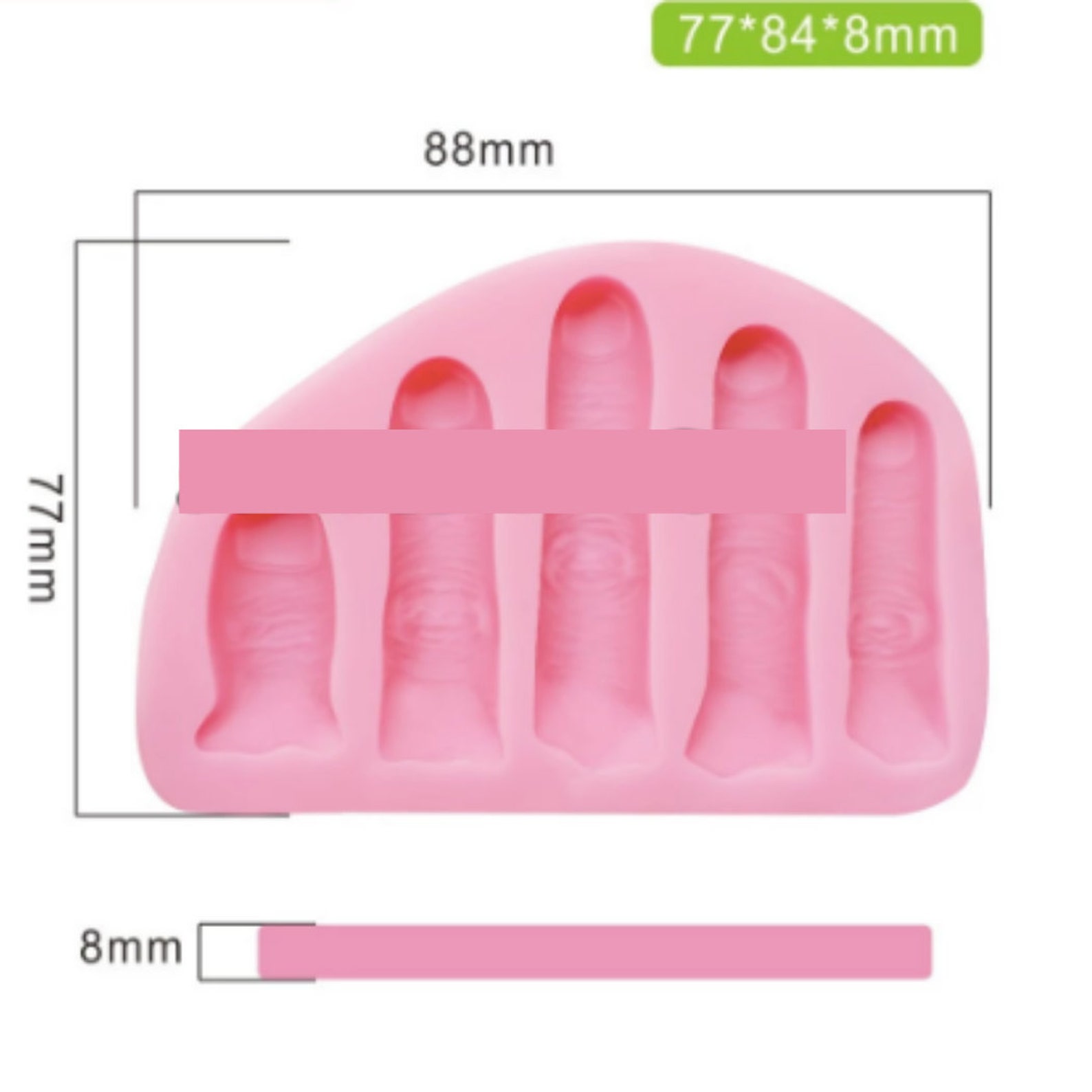 Finger Mold Fingers Mold Halloween Mold Fondant Mold Chocolate | Etsy