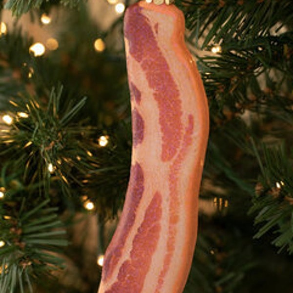 Bacon Ornament - Etsy