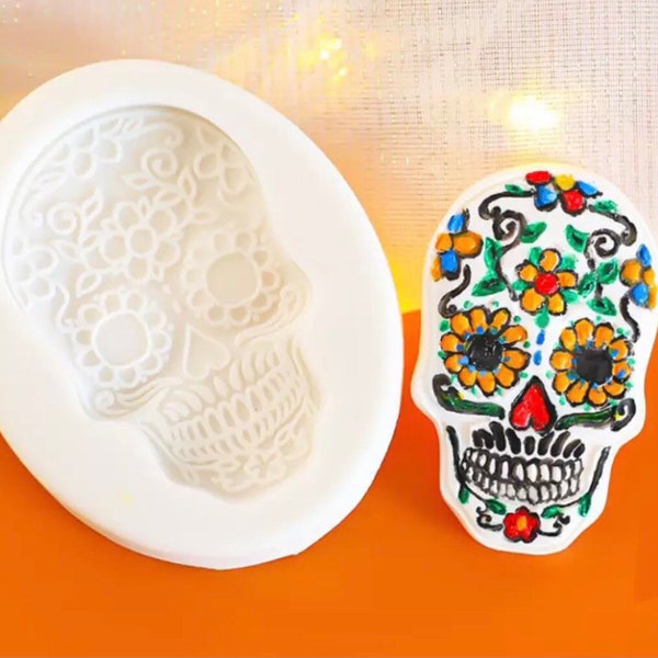 Sugar Skull Mold - Etsy
