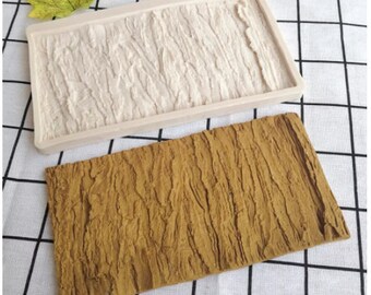 Bark Silicone Mold 'birch Bark Texture Mat' by FPC - Etsy