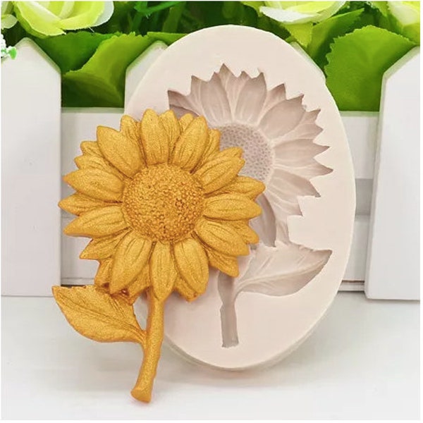 Sunflower Chocolate Mold - Etsy