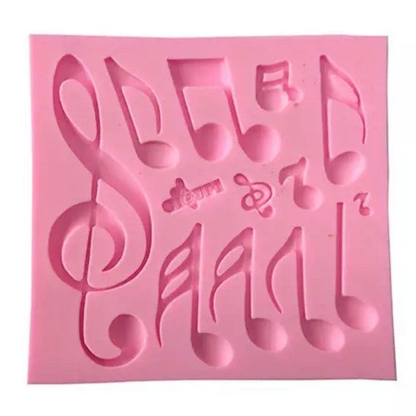 Musical Notes Mold - Etsy