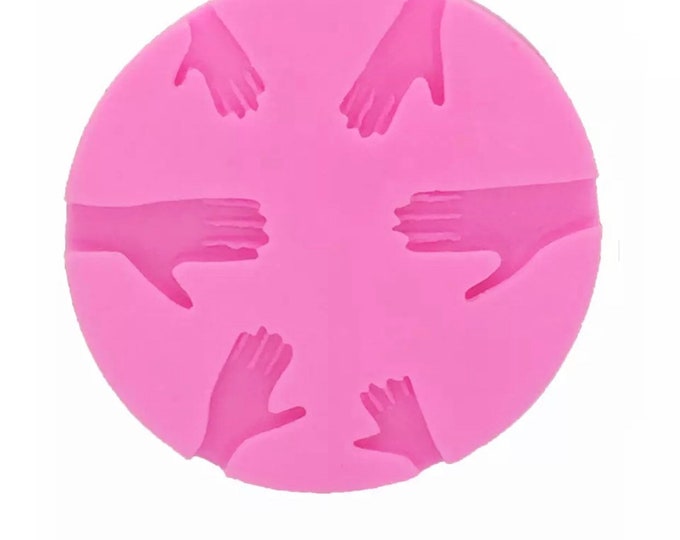 Hands Mold Hand Print Mold Handprint Mold Baby Shower Mold - Etsy
