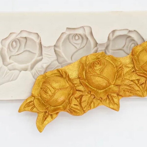 Rose Mold - Etsy